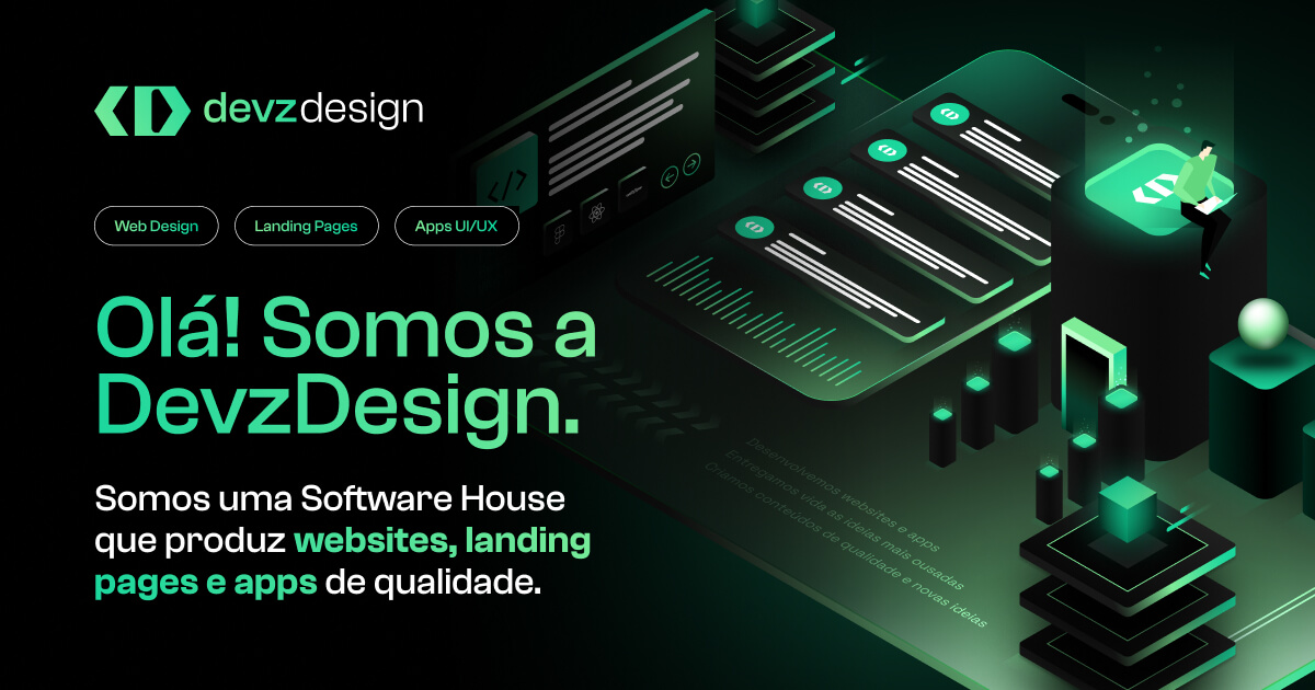 Desenvolvemos websites, aplicativos e landing pages/páginas de vendas ...